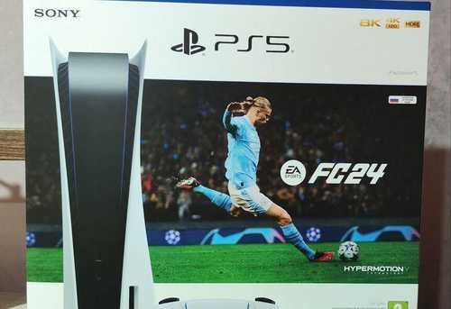 Sony Playstation 5 PS5 + FIFA 24 + Гарантия год