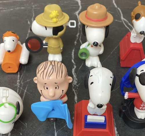 Игрушки макдональдс снупи snoopy McDonald's