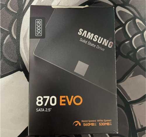 Ssd Samsung 870 evo 500gb SATA