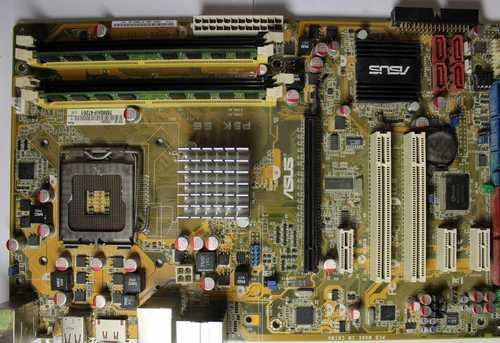 Комплект: asus 5pk se 775, xeon 5440/ddr2