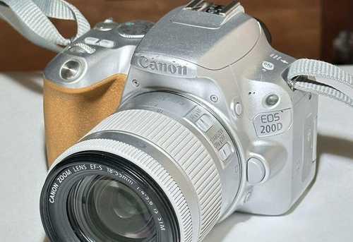 Canon EOS 200d + Canon 18-55mm (kit)