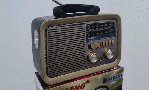 Радиоприемник FM/USB/SD Raiseng R3188BT