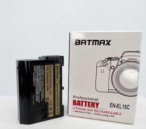 Аккумуляторы Nikon EN-EL15C 2280mAh Batmax