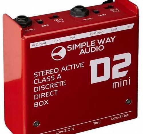 Директ-бокс simple WAY audio D2mini