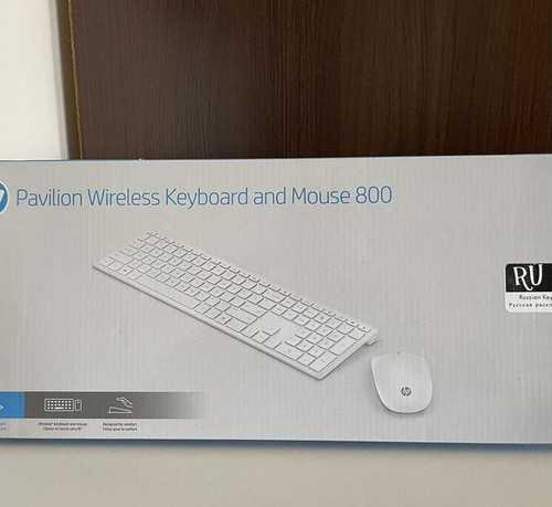 NEW Клавиатура и мышь HP Wireless 800 беспроводные