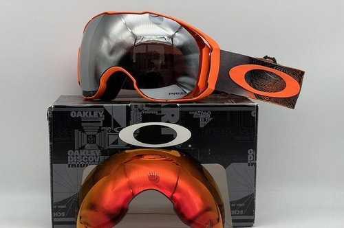 Горнолыжная маска Oakley Airbrake XL Mystic Flow