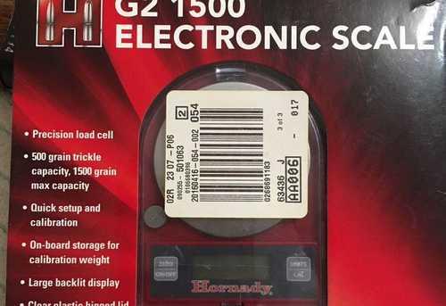 Весы электронные Hornady G2 1500