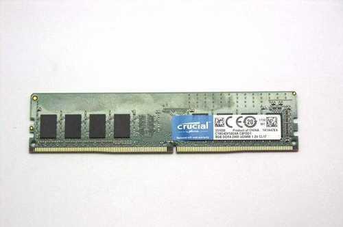 Модуль памяти dimm DDR4 8Gb 2400Mhz PC-19200 Cruci