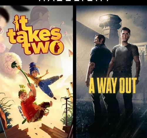 It takes two   a way out (2 игры) PS4 & PS5