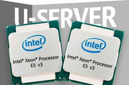 2х E5-2650v3 10C 2.3GHz DDR4-2133, Intel Xeon проц