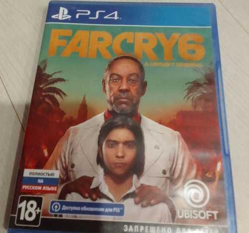 Диск на ps4 farcry 6