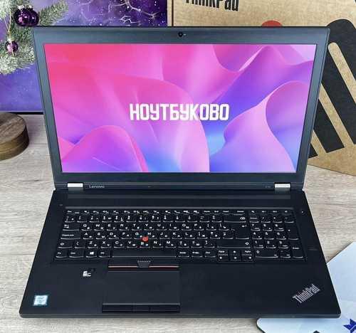 Ноутбук 17.3" Lenovo P70 аналог ThinkPad P52