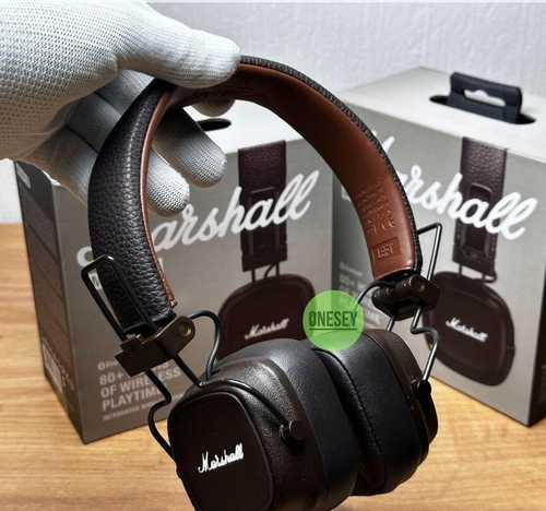 Наушники Marshall Major 4 IV Коричневые