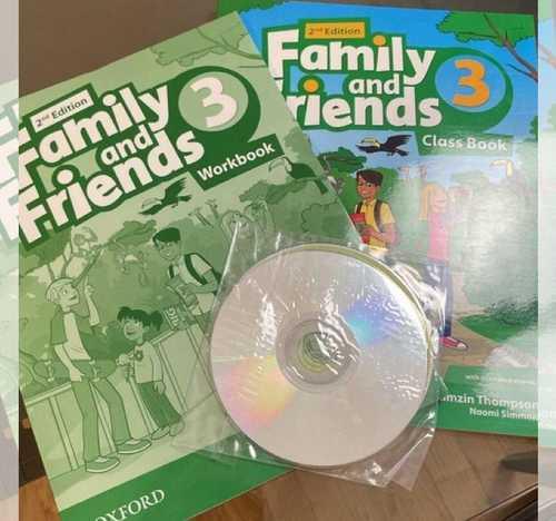 Учебник для 3 класс Famili and Friends