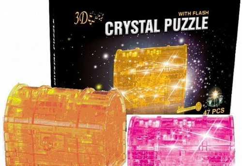 Головоломка 3D Сундук, серия 3D Crystal Puzzle 46д