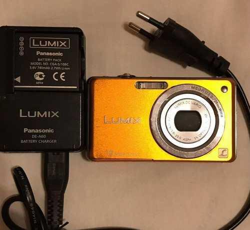 Компактный фотоаппарат panasonic lumix DMC FS10