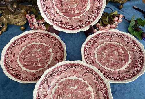 Антикварные тарелки фарфор Mason's Англия