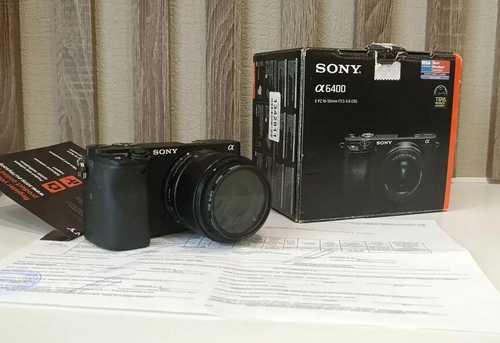 Фотоаппарат Sony a6400 + kit 16-50мм