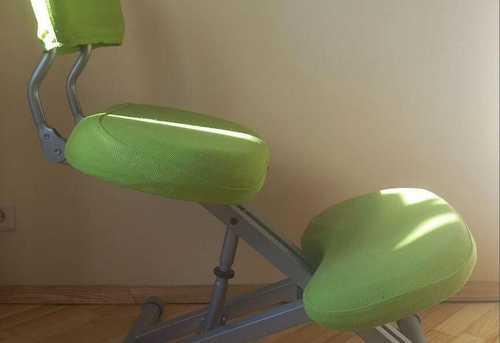 Коленный стул со спинкой Smartstool ортопедический