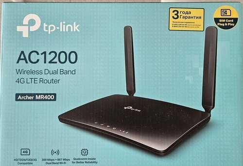 Роутер TP-Link Archer MR400 AC1200 4G LTE Wi-Fi