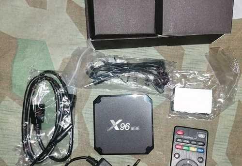 Тв приставка X96 mini TV Box 16Гб новая