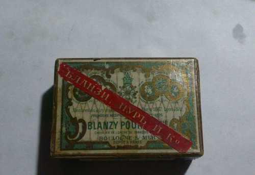 Коробка от перьвеых ручек