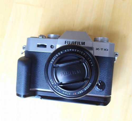 Fujifilm xt10 и Fujinon 27mm f/2.8