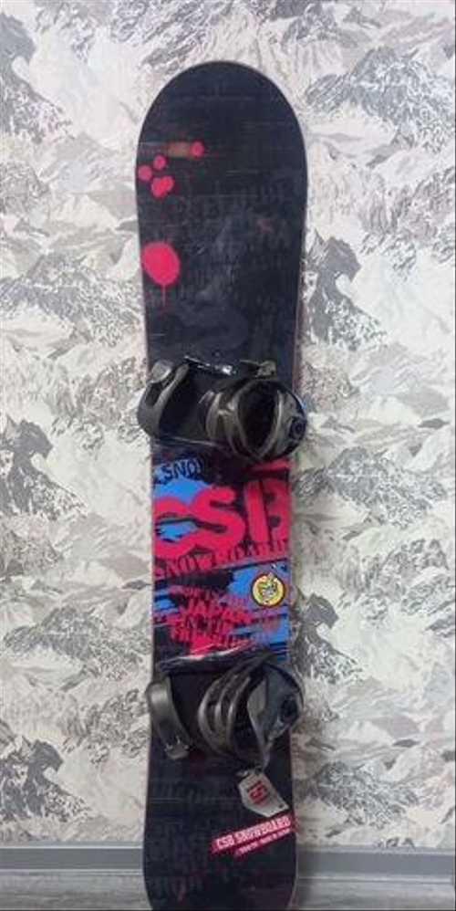 Сноуборд CSB 151cm+крепления Drake Matrix
