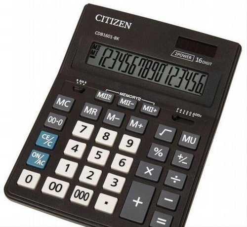Калькулятор бухгалтерский citizen CDB1601