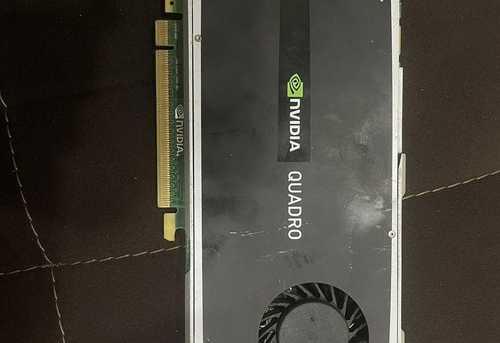 Видеокарта nvidia quadro 4000