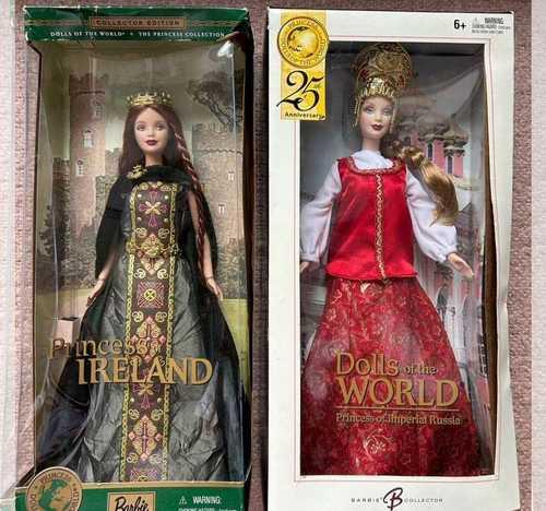 Barbie Russian & Princess Ireland 2004 nrfb