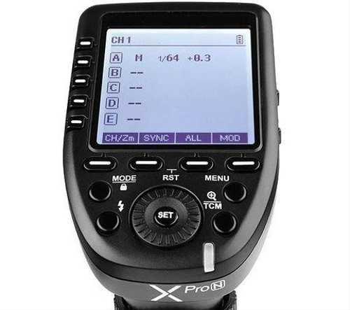 Радиосинхронизатор Godox XPro-N TTL для Nikon