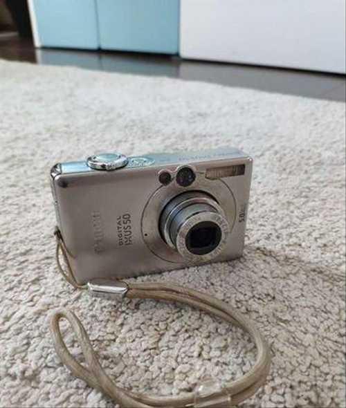 Компактный фотоаппарат Canon ixus 50