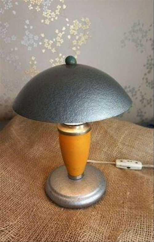 Лампа настольная ночник СССР Грибок