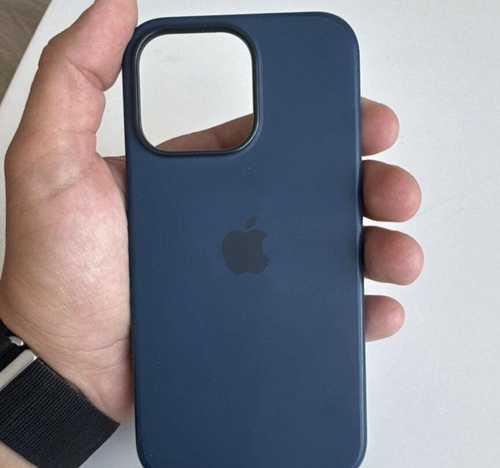 Чехол Apple iPhone 13 Silicone Case Abyss Blue