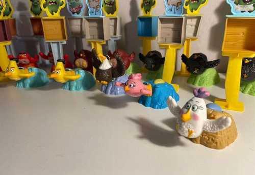 Angry Birds игрушки из Макдональдс