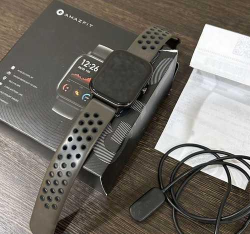 Смарт-часы amazfit gts obsidian black