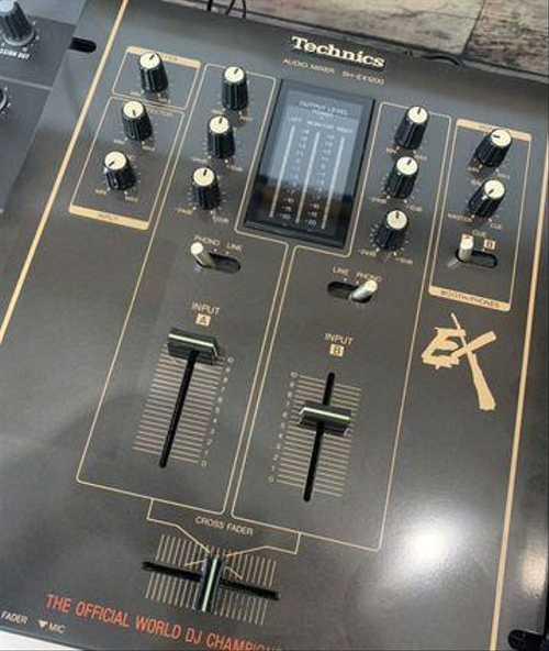 DJ mixer Technics SH-EX 1200 микшер