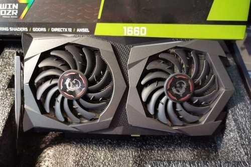 Видеокарта gtx 1660 6gb