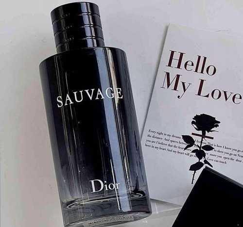 Dior Sauvage подарок к новому году