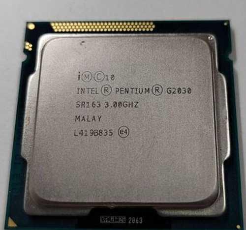 Процессор Pentium G2030