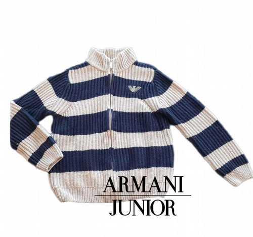 Свитер 122 128 emporio armani вязаный
