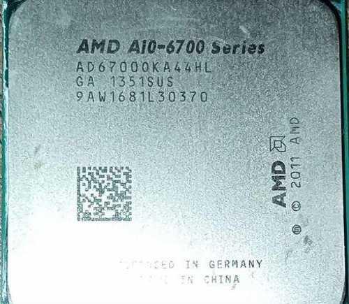 Amd A10-6700 Series