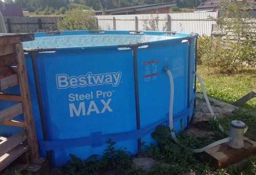 Бассейн Bestway steel pro max