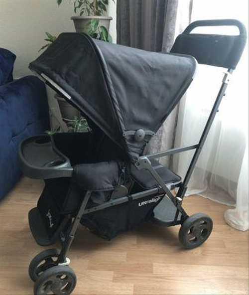 Коляска joovy caboose ultralight для двоих