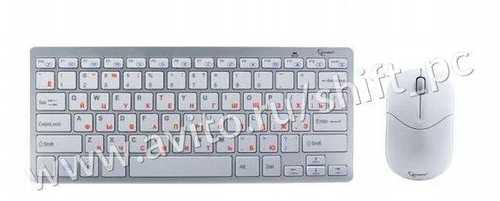 Клавиатура и мышь Gembird KBS-7001 White USB