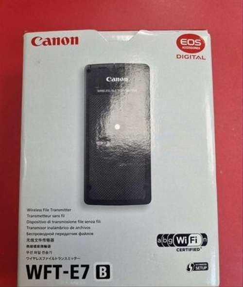Canon WFT E7 беспроводной передатчик данных Новый
