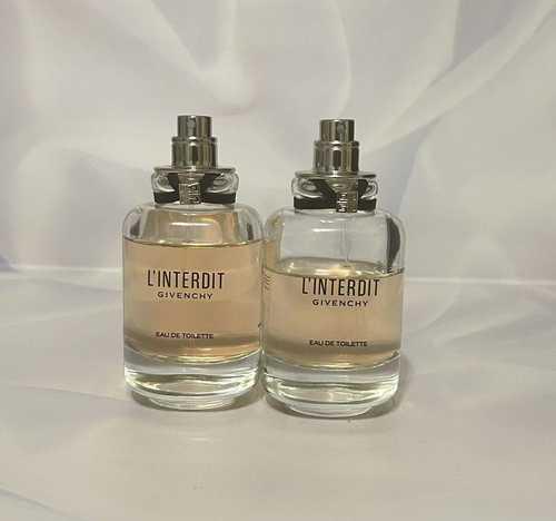 Givenchy l interdit туалетная вода бу тестеры