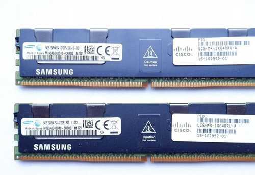 2x64Gb 2133P Серверная память DDR4 Samsung REG