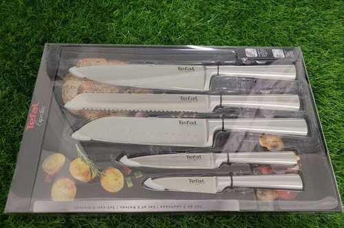 Набор кухонных ножей Tefal Expertise (5 ножей)